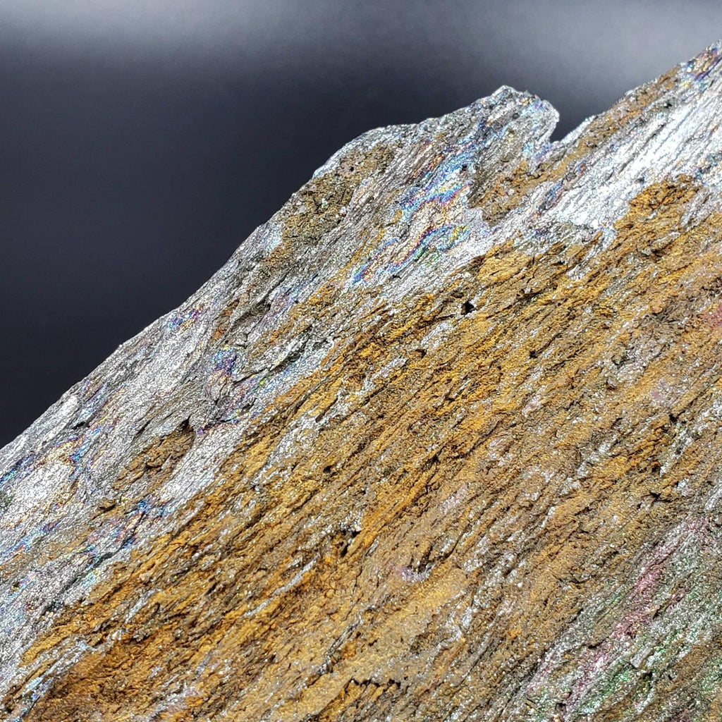 Rainbow Hematite Raw Shimmery Large Protection Grounding Crystal ...