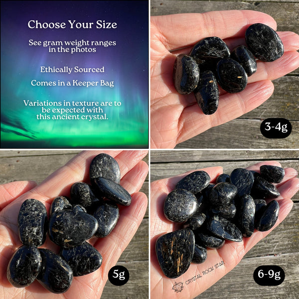 Greenland Nuummite Collector Crystal Genuine Nuummit Tumbled Stone ...