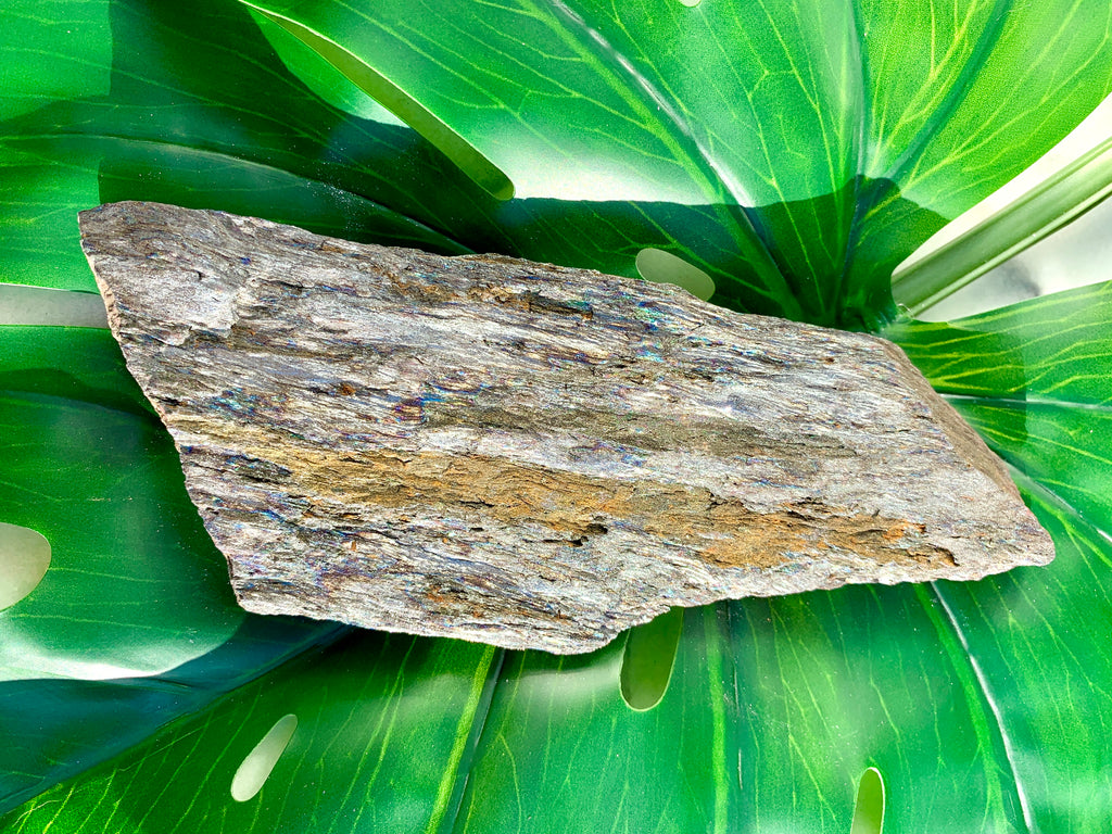 Rainbow Hematite Raw Shimmery Large Protection Grounding Crystal ...